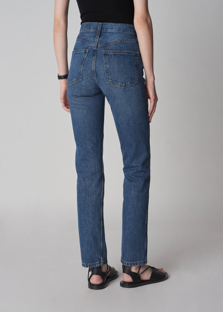 High Rise Jean in Denim - Indigo | CO